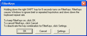 How to Turn Off Filter Keys in Windows 10 & Windows 7