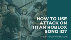 Attack on Titan Roblox ID Codes (2025) Song / Music ID Code