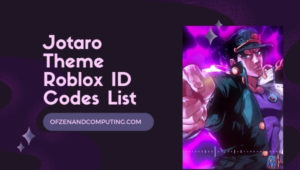 60 Jotaro Theme Roblox Id Codes 2026 Song Music Ids