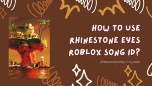 Rhinestone Eyes Roblox ID Codes (2026) Gorillaz Song / Music