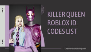 Killer Queen Roblox ID Codes (2025) Queen Song / Music IDs