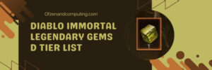 Diablo Immortal Legendary Gems Tier List (March 2026)