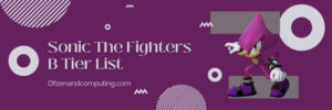 Sonic The Fighters Tier List (March 2026) Best Characters