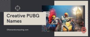 4700+ Cool PUBG Names for Girls & Boys (2026) Funny, Stylish