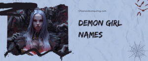 5500+ Demon Names List (2026) Hunter, Female, Male, Cool