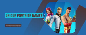 7900+ Cool Fortnite Names (2026) Funny, Sweaty, Good Ideas