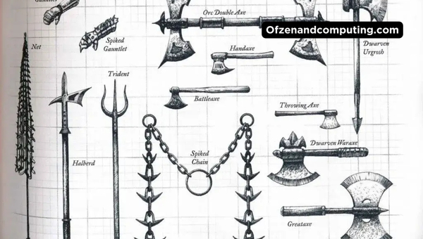 15 melhores armas marciais 5E [otimize sua produção de danos em DnD]