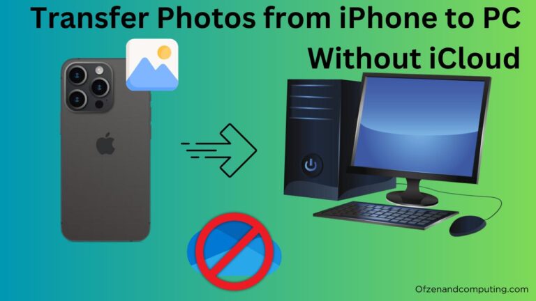 4 Ways to Transfer Photos from iPhone to PC Without iCloud
