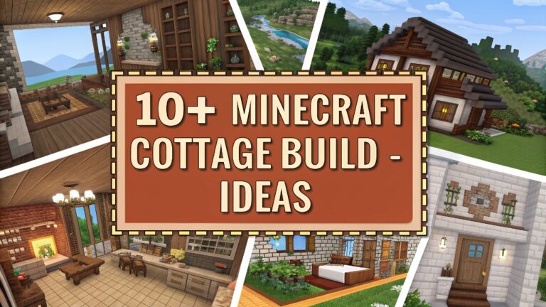 10+ Adorable Minecraft Cottage Designs You Need Now!
