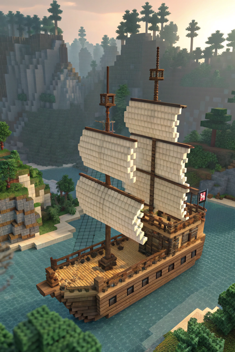 10 Epic Minecraft Pirate Ships Ideas You Need to Build Now!
