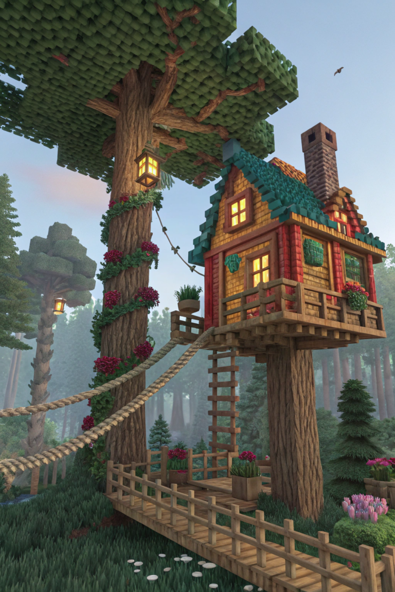 15+ Stunning Minecraft Mountain Cabins You Must Try!