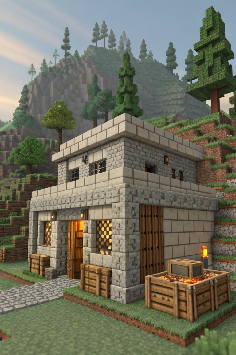 15+ Stunning Minecraft Mountain Cabins You Must Try!
