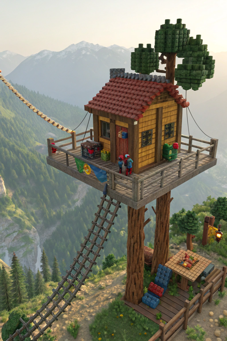 15+ Stunning Minecraft Mountain Cabins You Must Try!