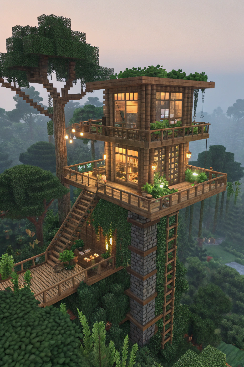 15+ Stunning Minecraft Jungle Houses to Build Now!