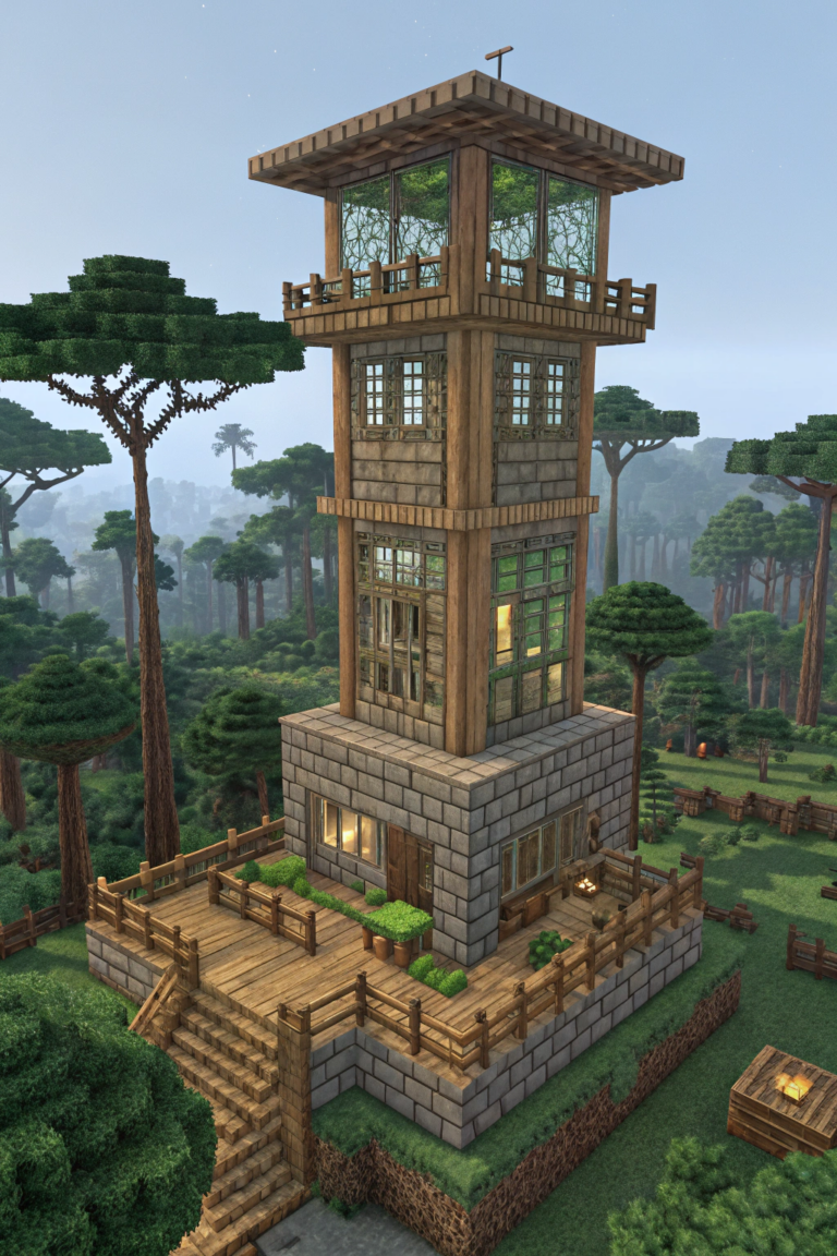 15+ Stunning Minecraft Jungle Houses to Build Now!