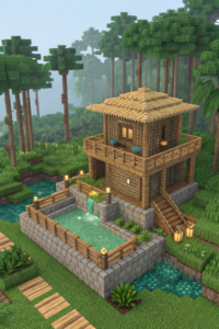 15+ Stunning Minecraft Jungle Houses to Build Now!