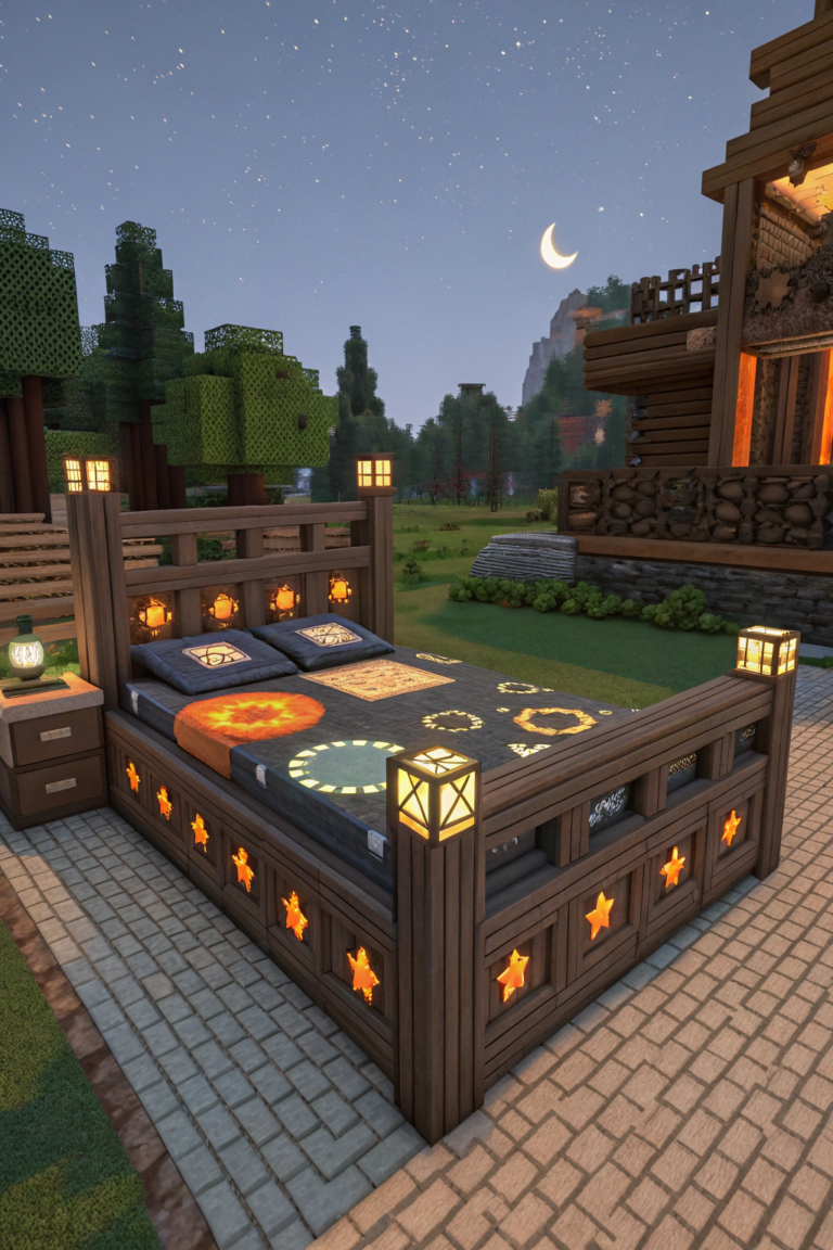 20+ Minecraft Bed Designs Ideas You Need to Try Now!