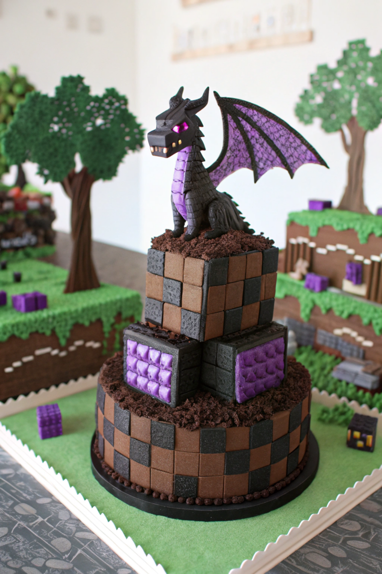 15+ Minecraft Cake Ideas You Need to Try Now!