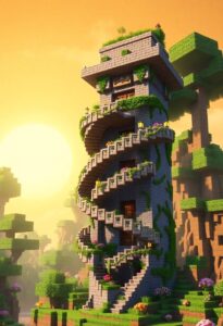 12 Minecraft Tower Designs : Build and Inspire You
