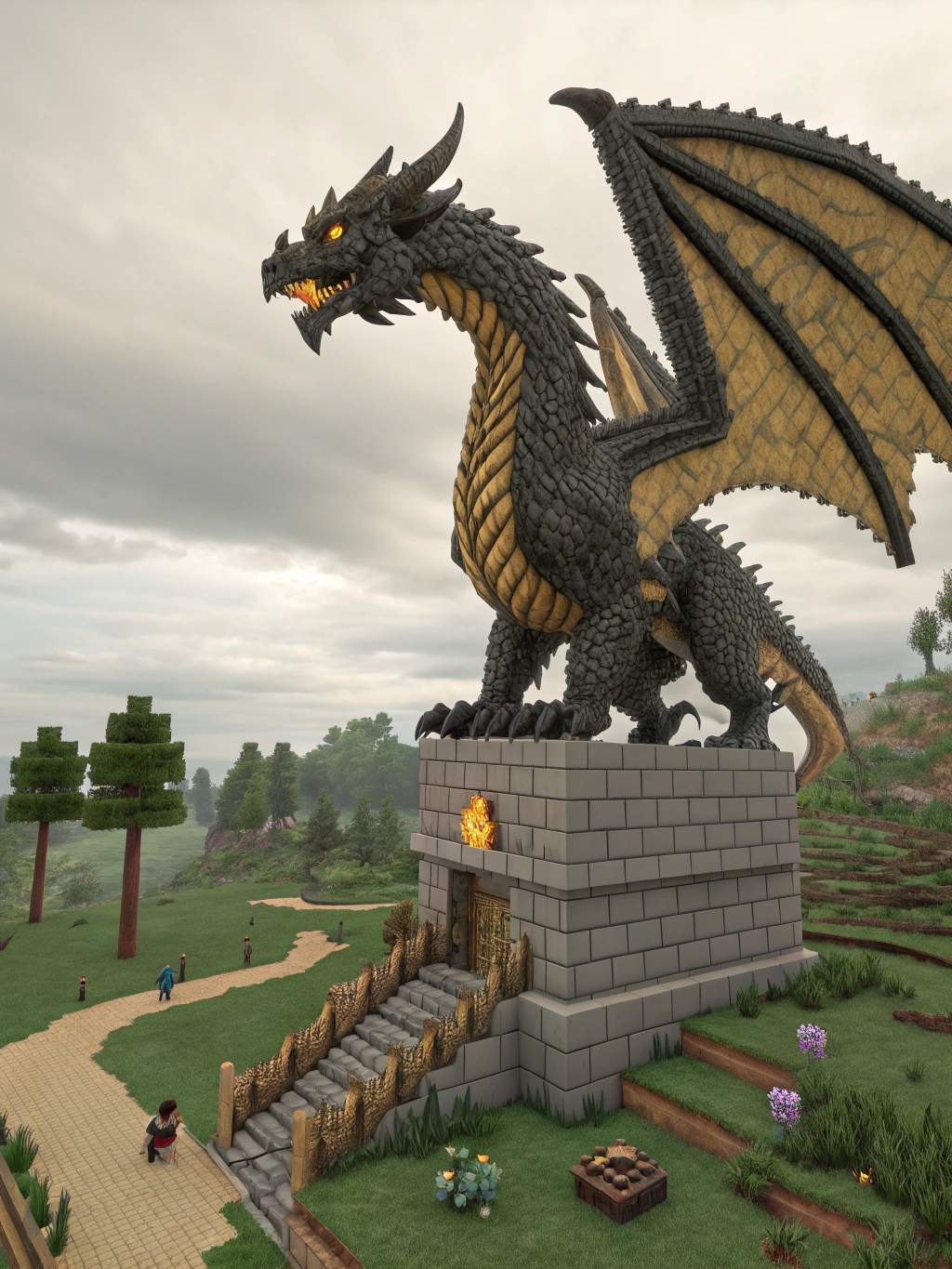 15 Minecraft Statue Ideas: Build Guide
