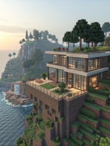 10 Minecraft Cliff House Ideas - Epic Views and Inspiration
