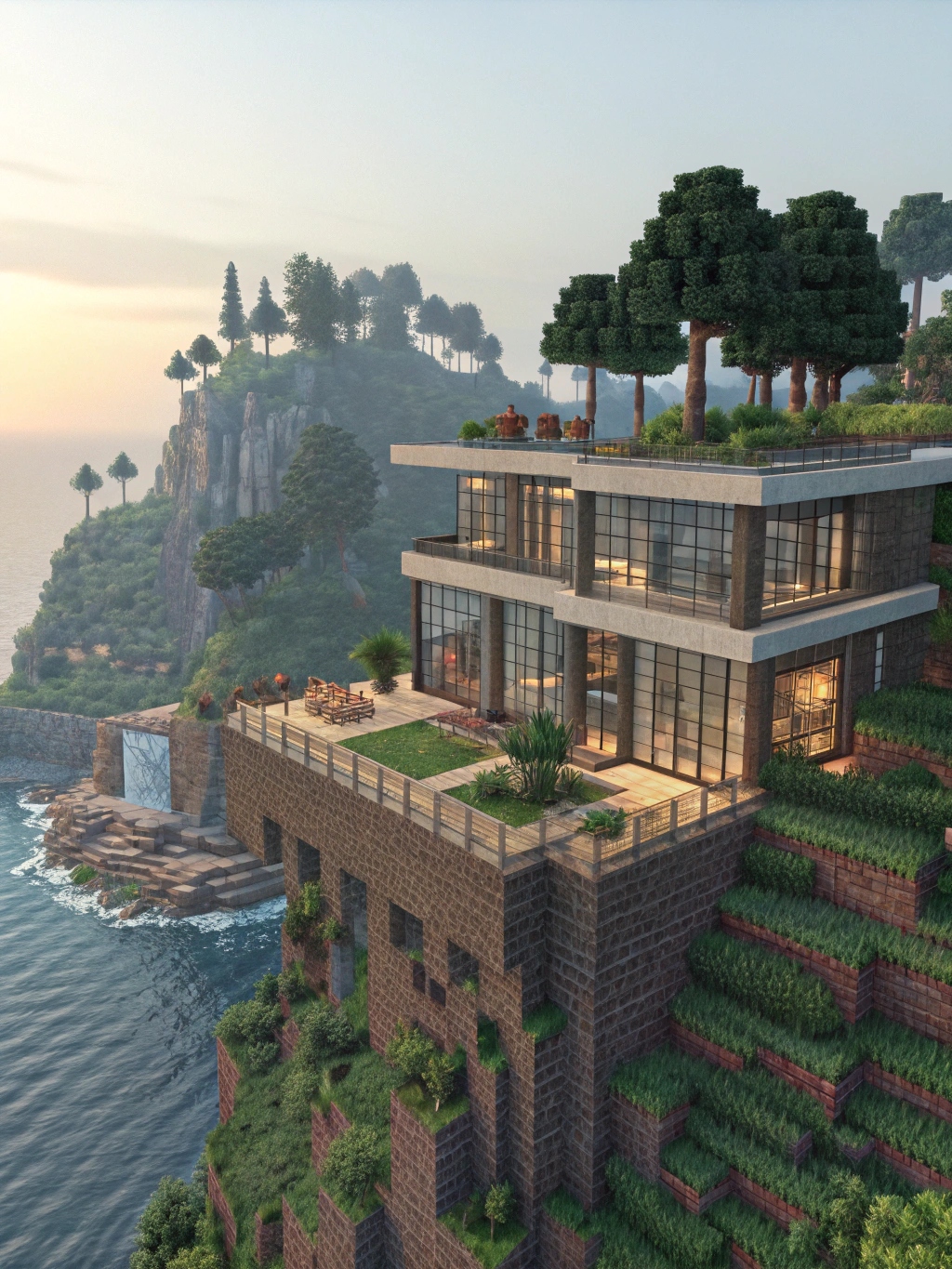 10 Minecraft Cliff House Ideas - Epic Views and Inspiration