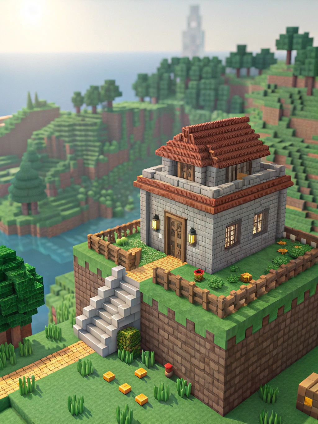 17 Minecraft Wallpaper Ideas : Decorate Your Home in Style