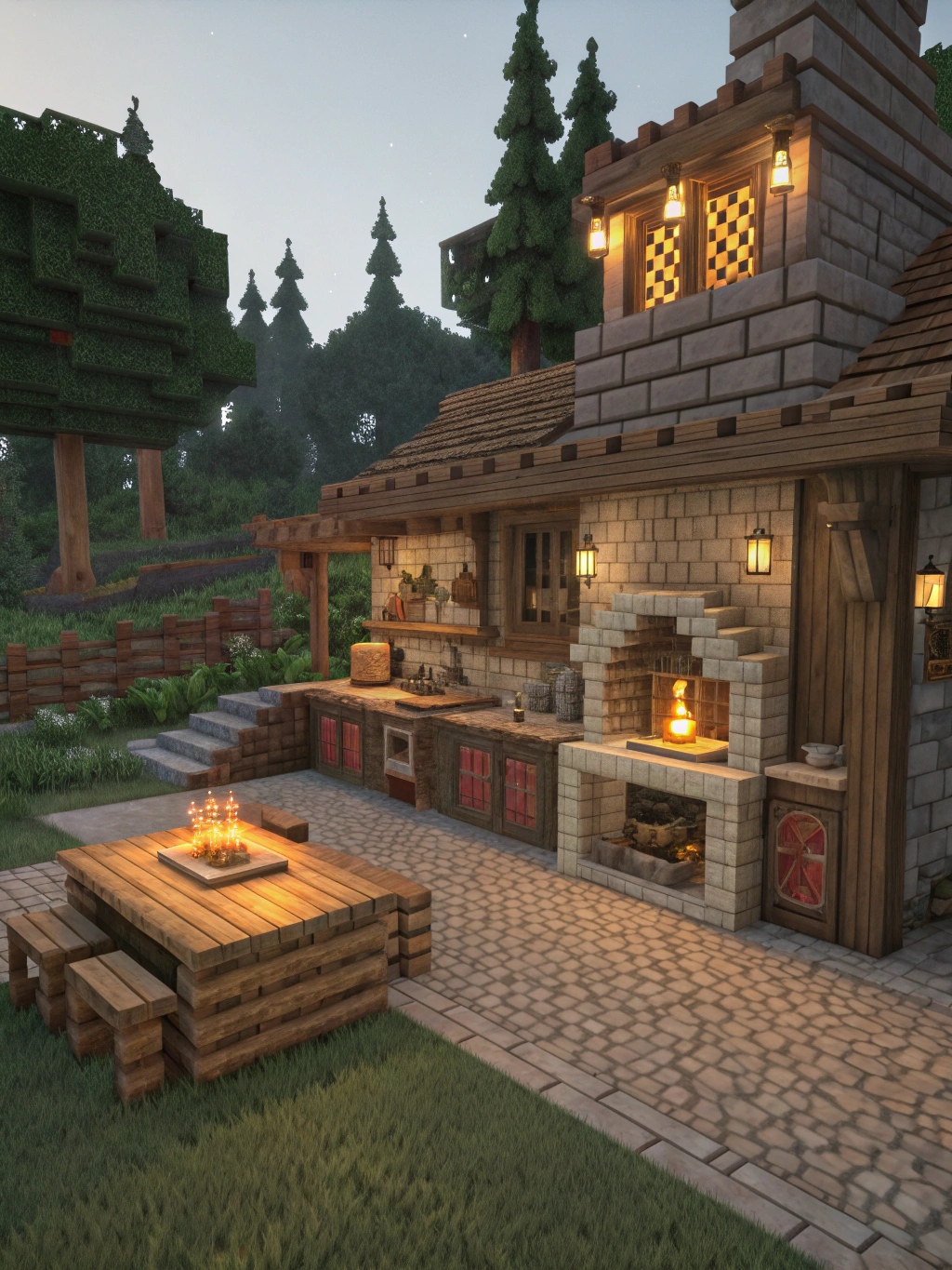 15 Minecraft Kitchen Ideas : Stylish and Functional Designs