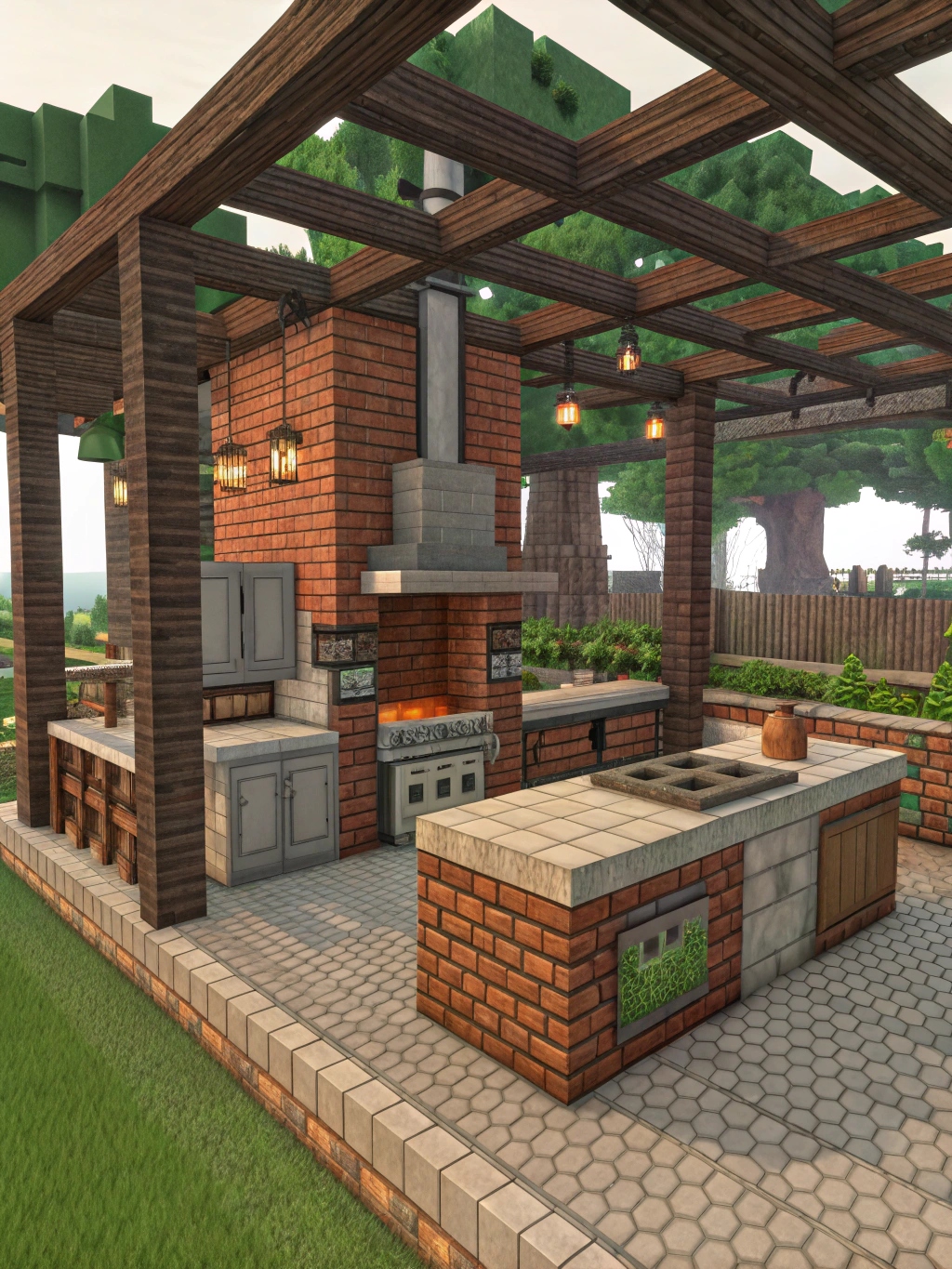 15 Minecraft Kitchen Ideas : Stylish and Functional Designs