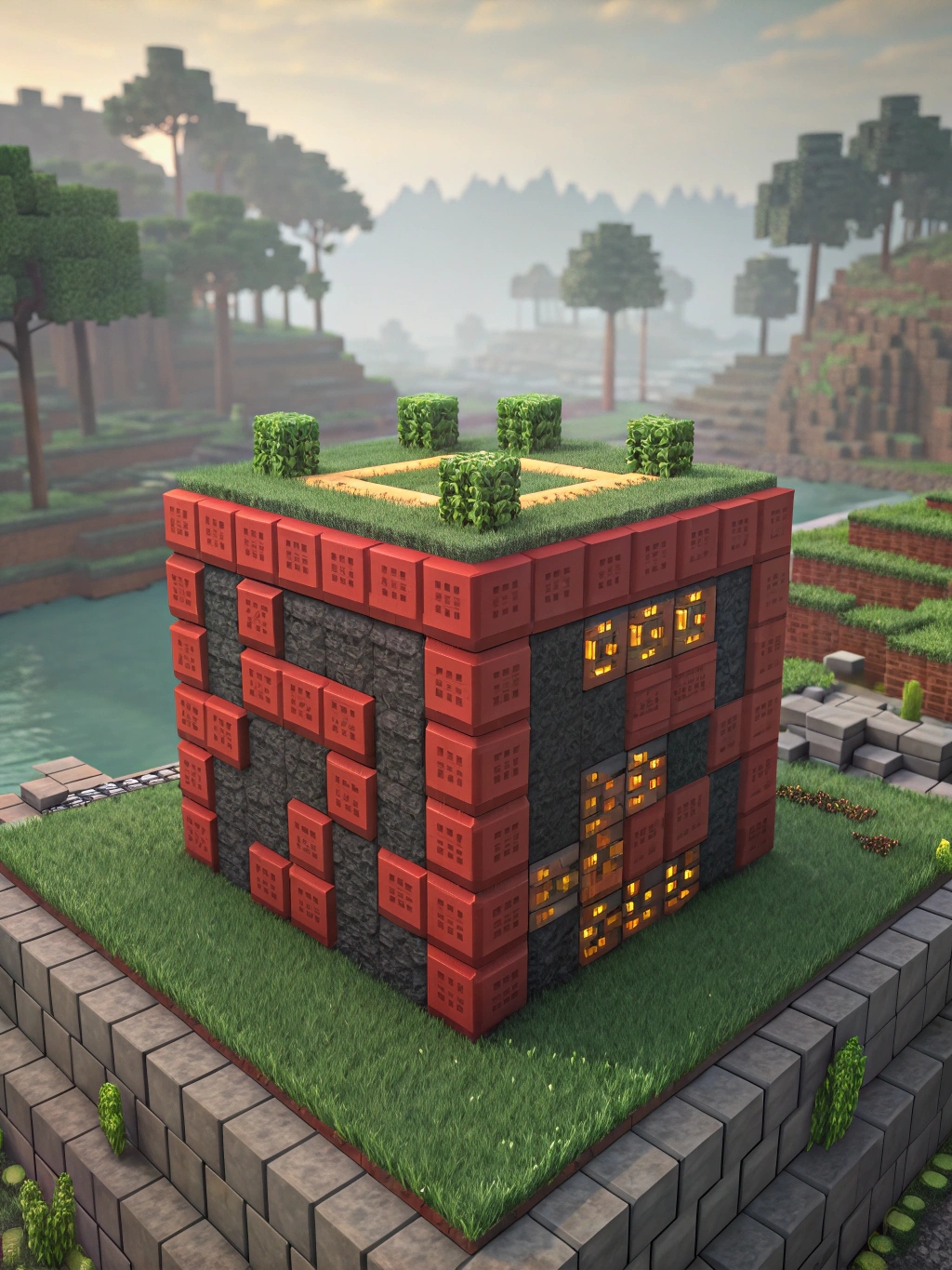 17 Minecraft Wallpaper Ideas : Decorate Your Home in Style