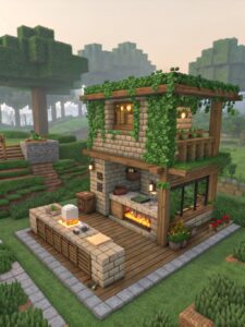 15 Minecraft Kitchen Ideas : Stylish and Functional Designs