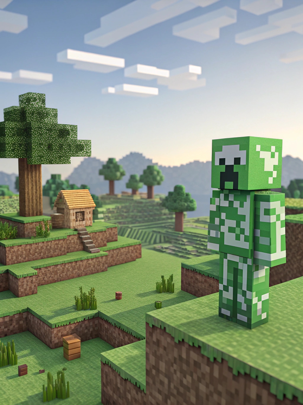 17 Minecraft Wallpaper Ideas : Decorate Your Home in Style