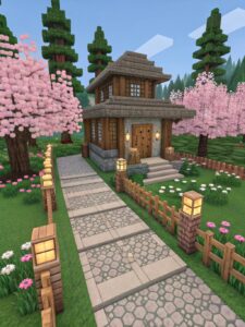 16 Cherry Blossom House Minecraft Builds: Create Yours Now