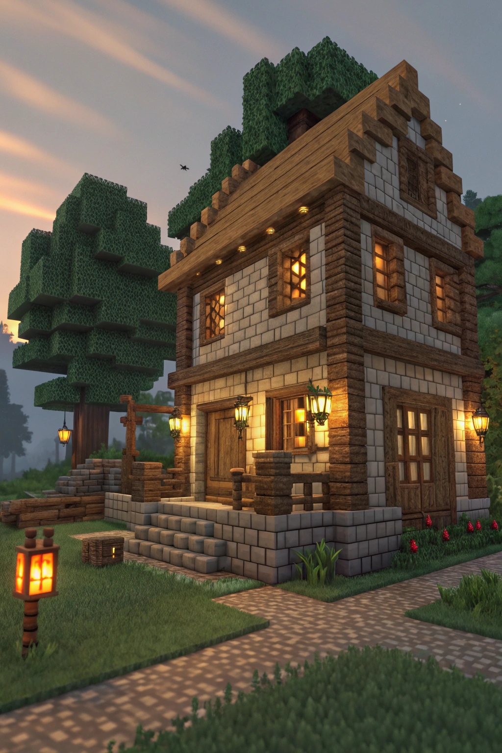 17 Minecraft House Interior Ideas : Decorate Like a Pro