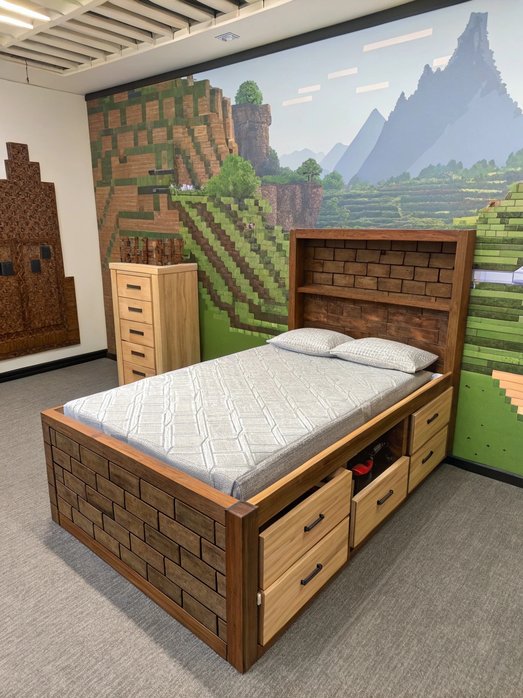 19 Minecraft Bed Designs : Stylish and Cozy Sleeping