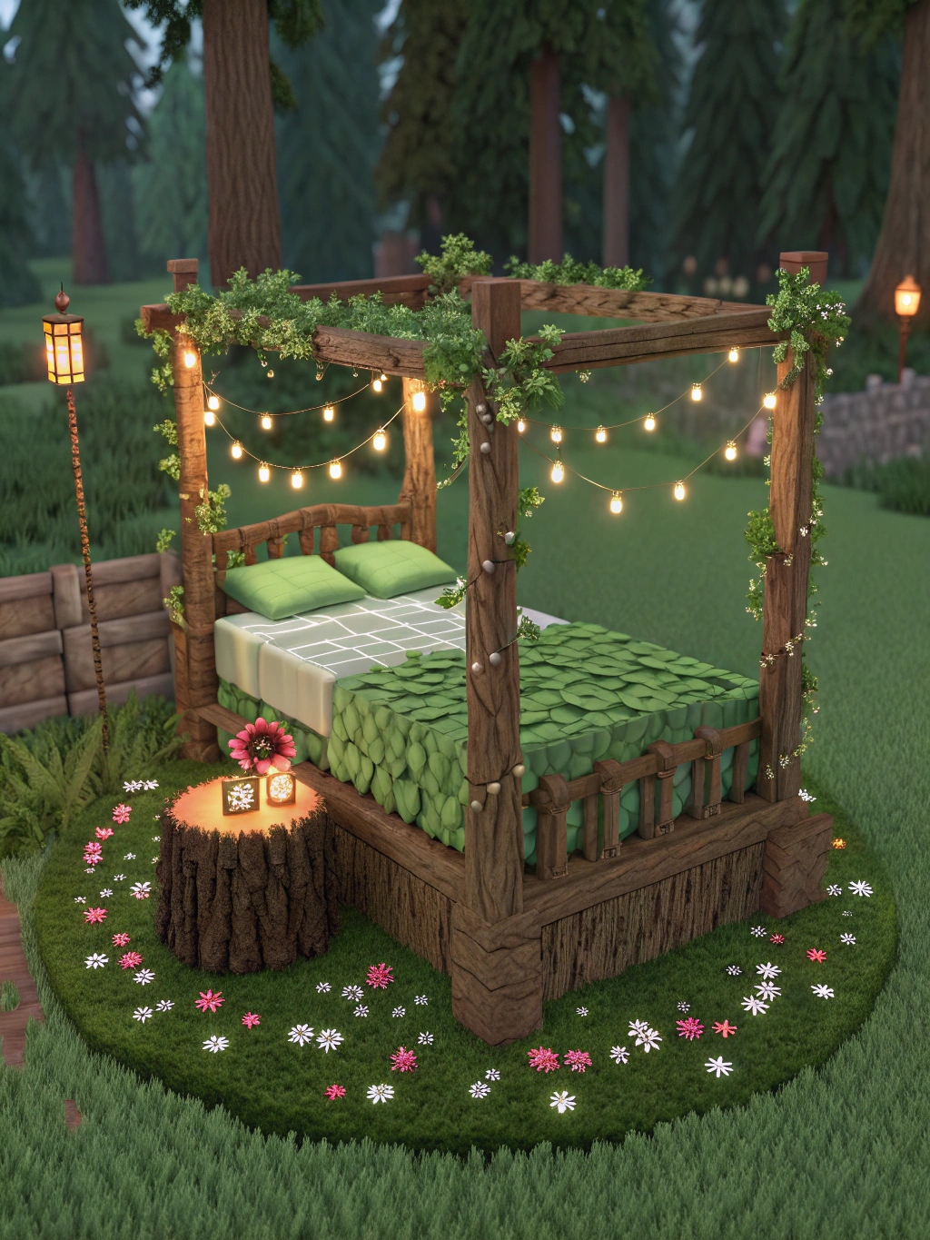 19 Minecraft Bed Designs : Stylish and Cozy Sleeping