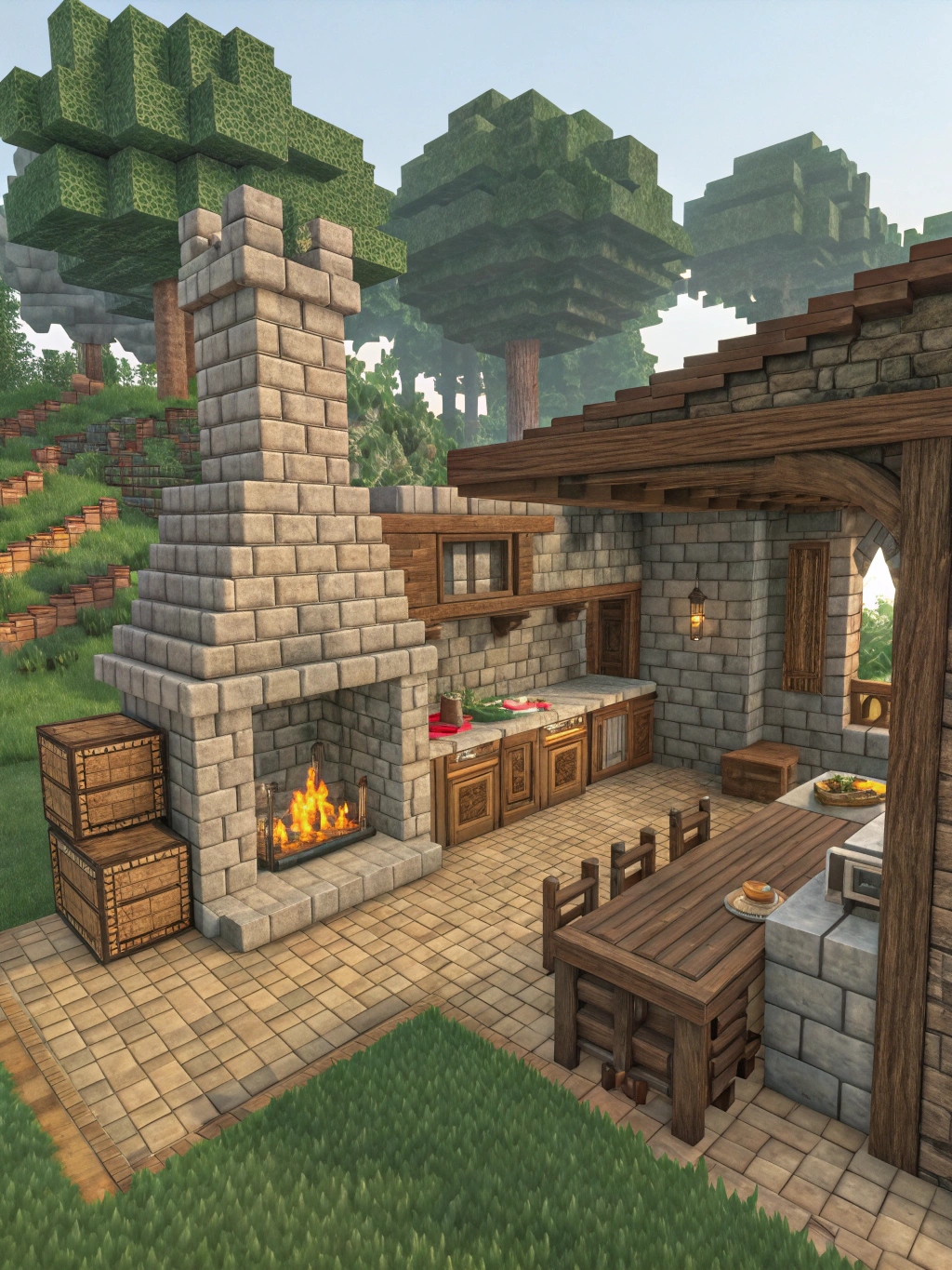 15 Minecraft Kitchen Ideas : Stylish and Functional Designs