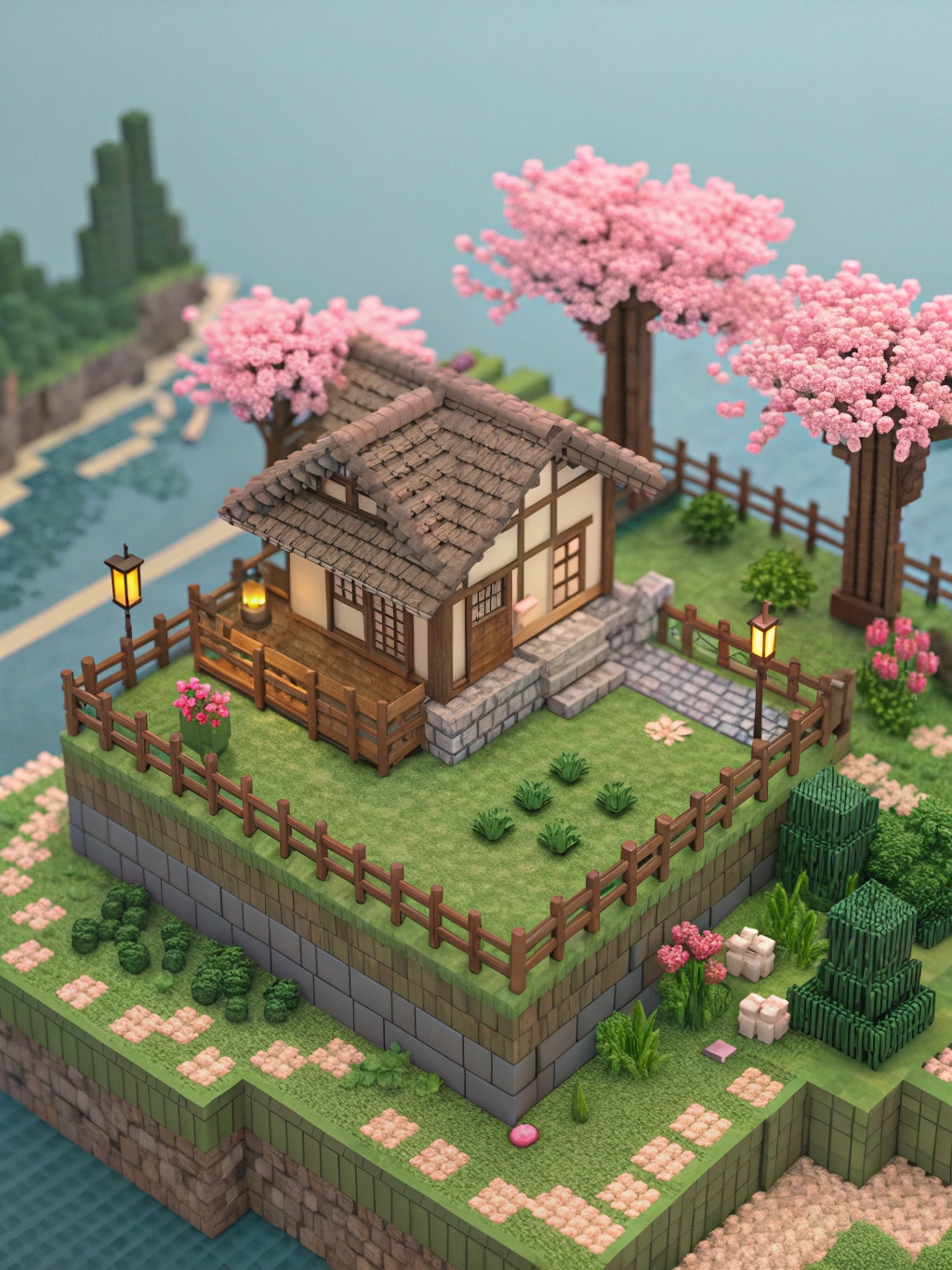 16 Cherry Blossom House Minecraft Builds: Create Yours Now