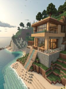 10 Minecraft Cliff House Ideas - Epic Views and Inspiration