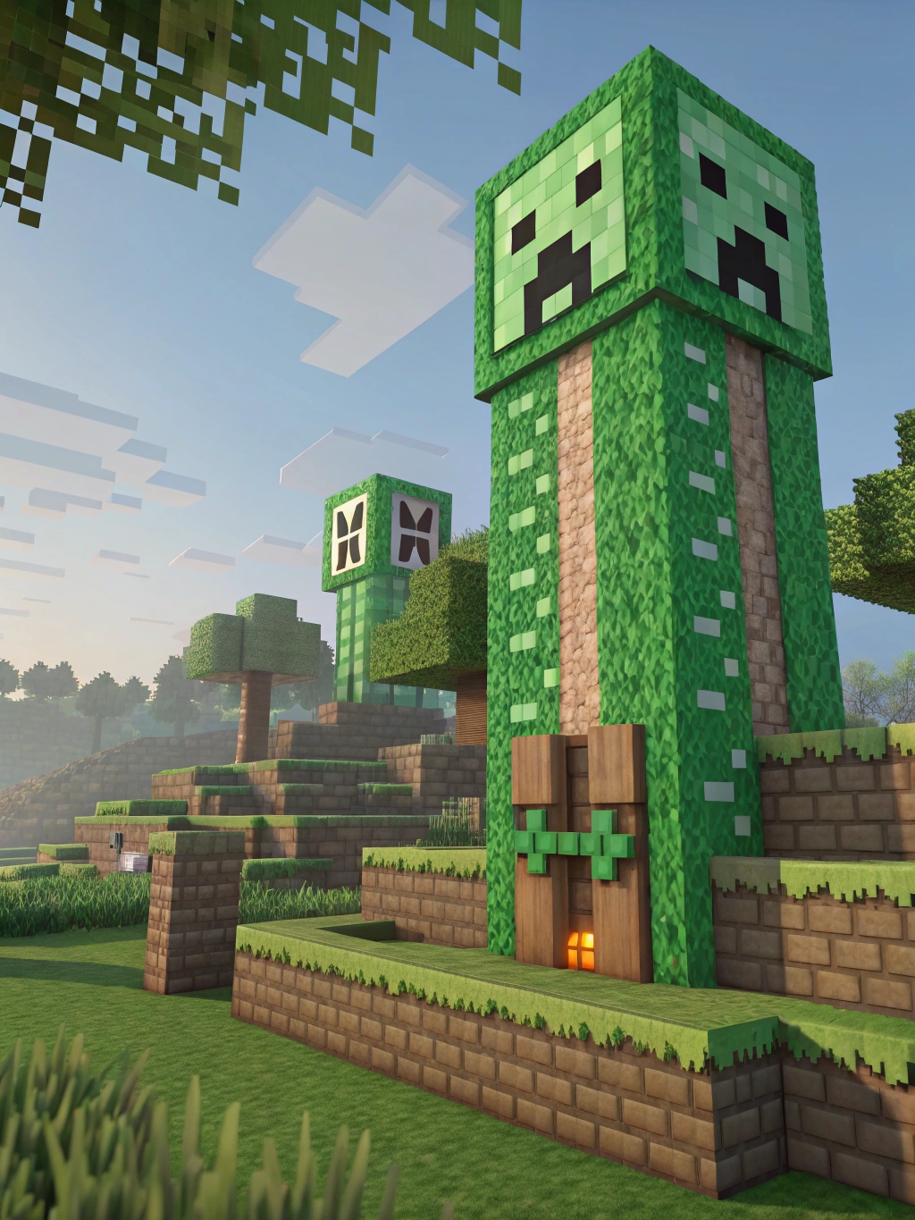 17 Minecraft Wallpaper Ideas : Decorate Your Home in Style