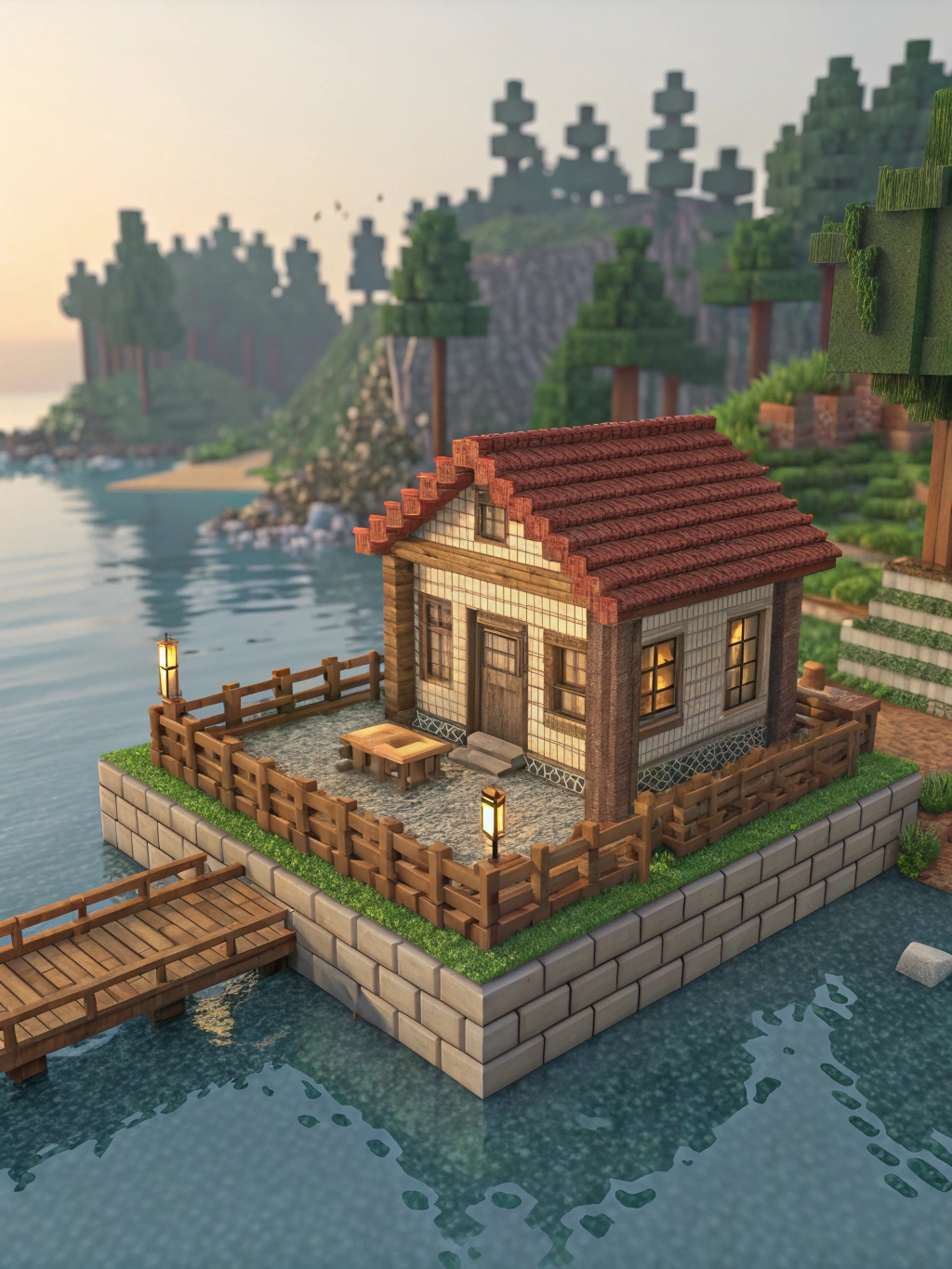 11 Minecraft Lake House Ideas: Lakeside Living