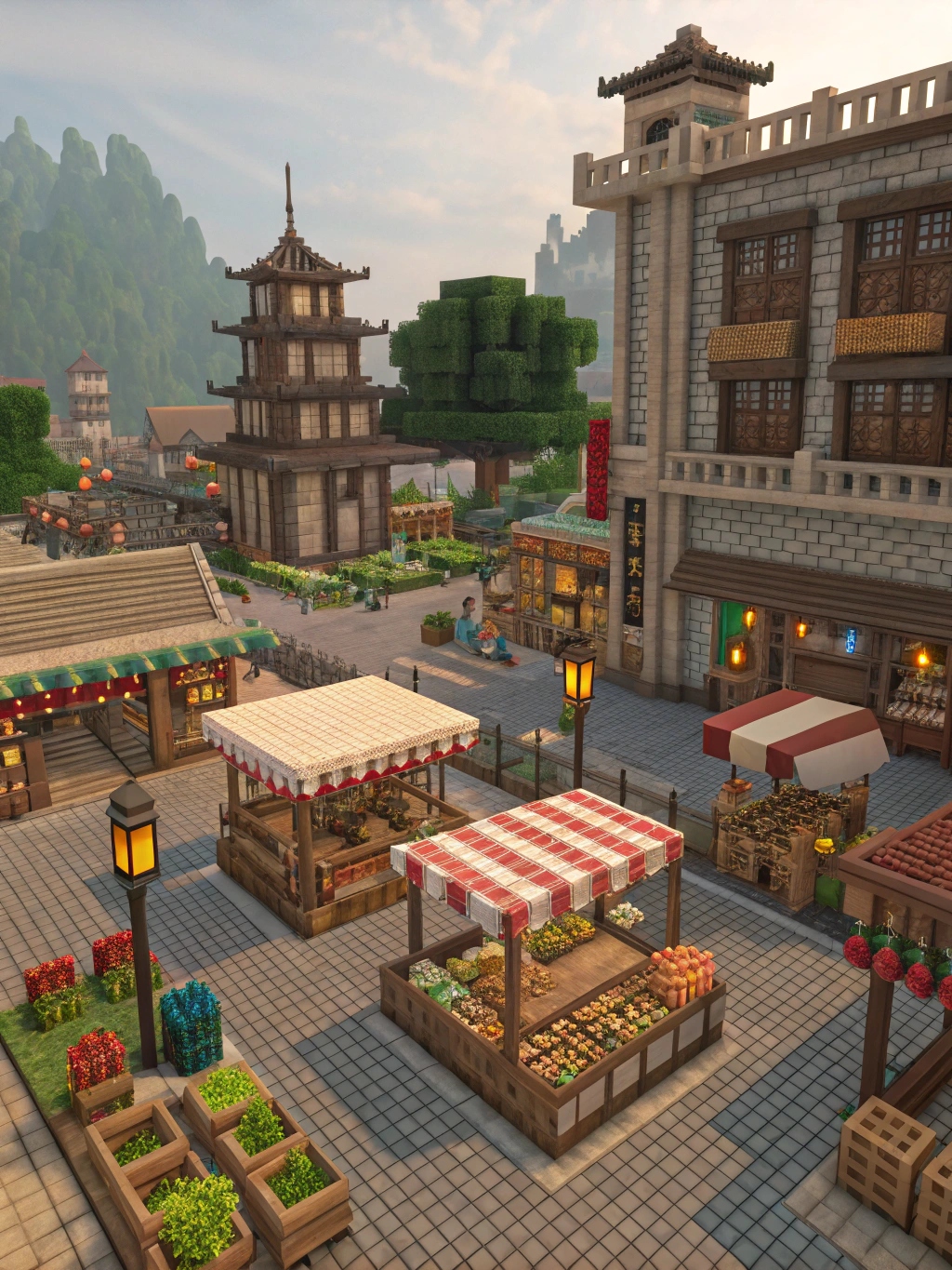 10 Minecraft Town Ideas : Layout Tips for Epic Builds
