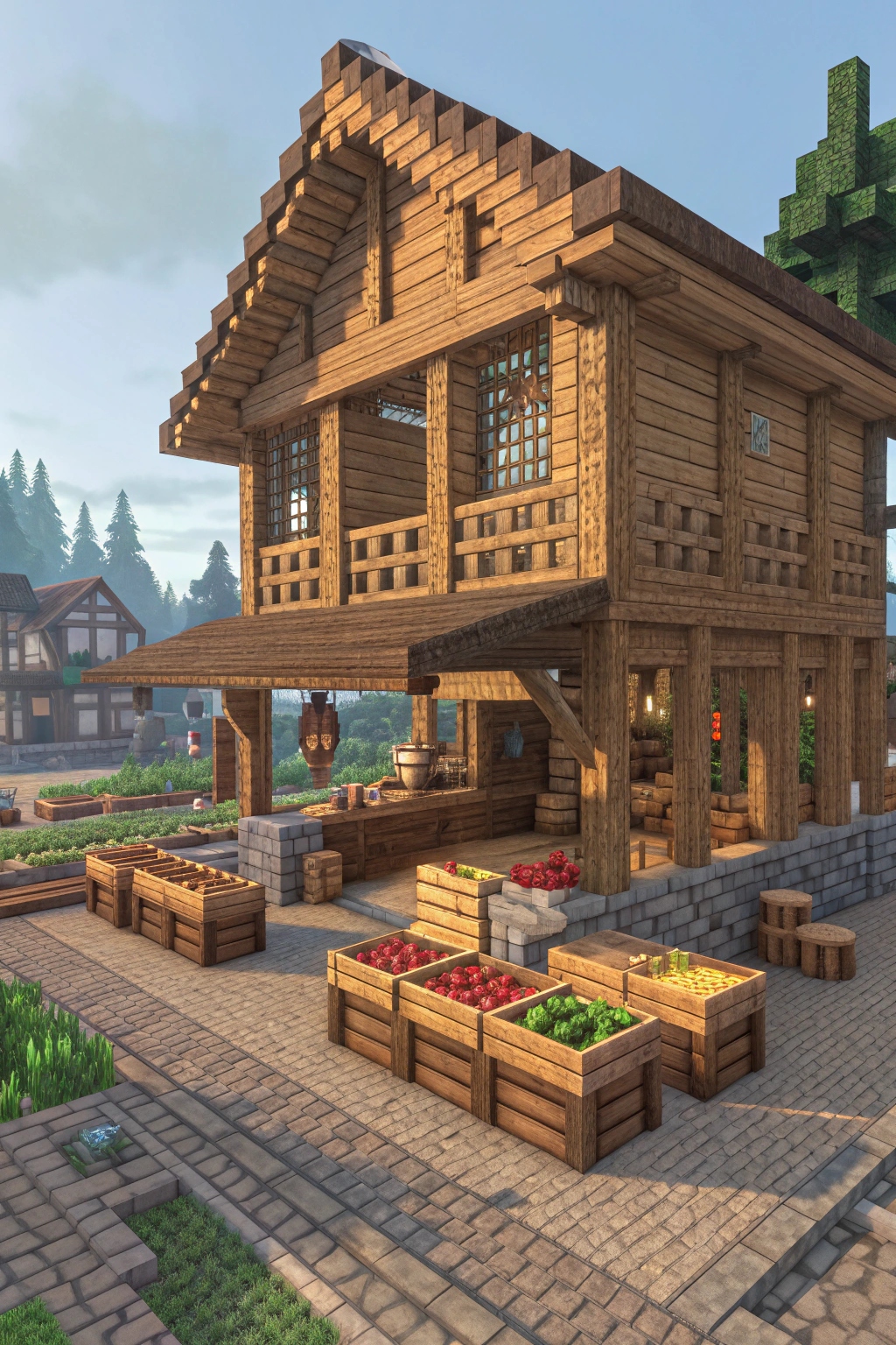 19 Villager Trading Hall Ideas for Minecraft