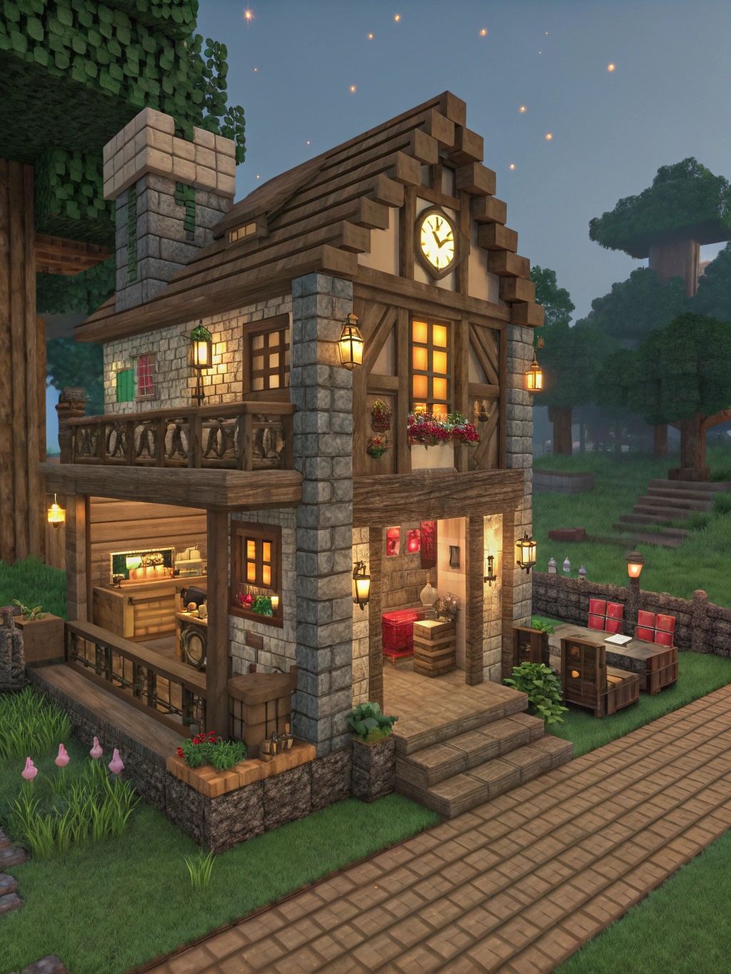 17 Minecraft House Interior Ideas : Decorate Like a Pro
