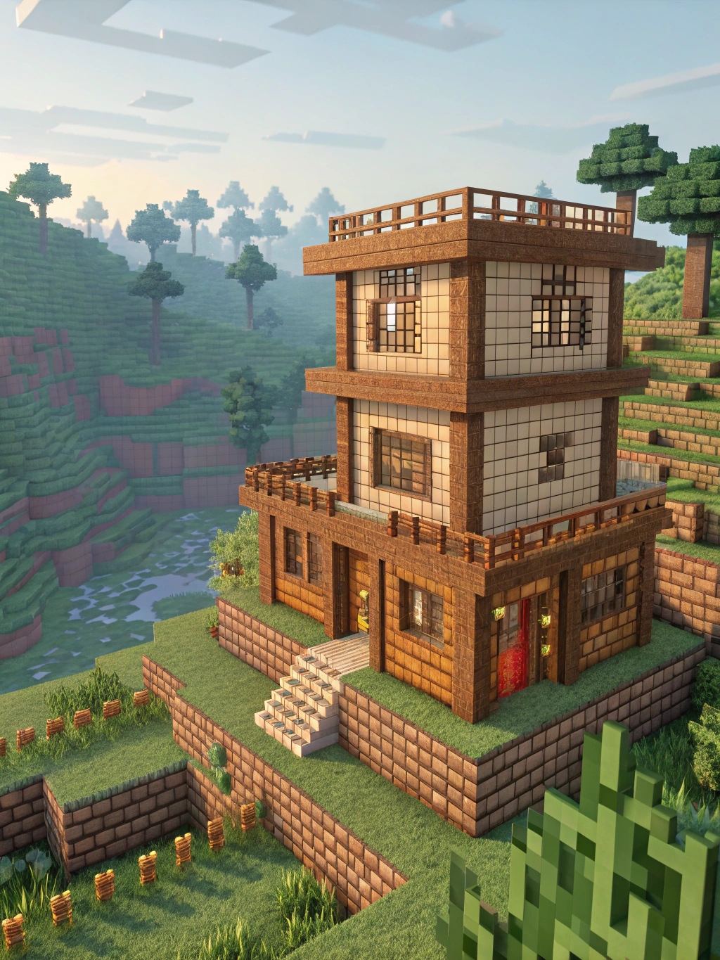 17 Minecraft Wallpaper Ideas : Decorate Your Home in Style