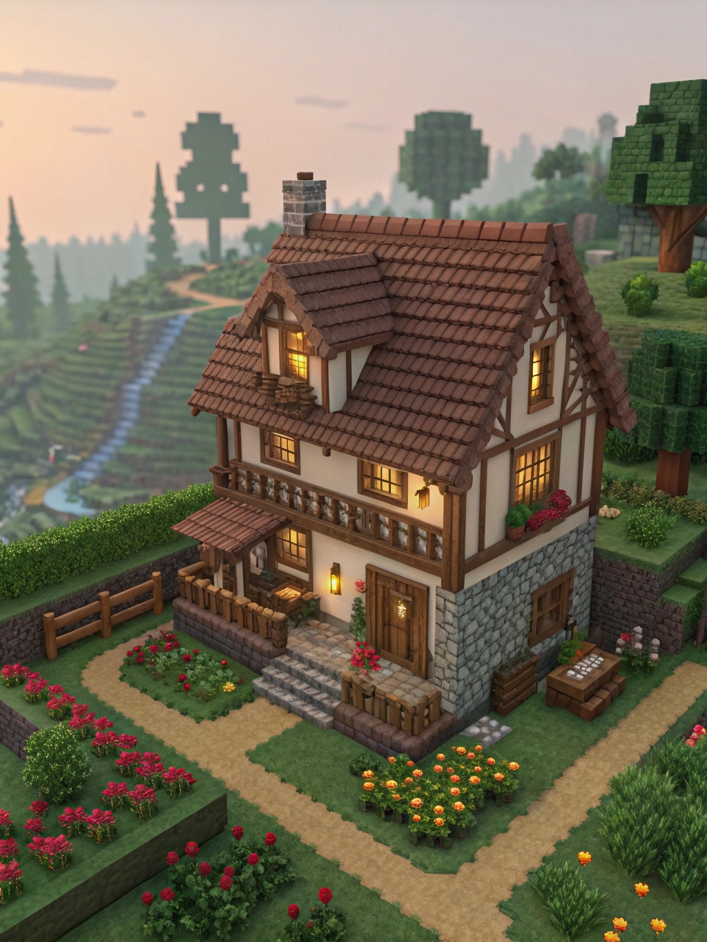 15 Whimsical Minecraft Houses: Fairy-Tale Builds to Inspire