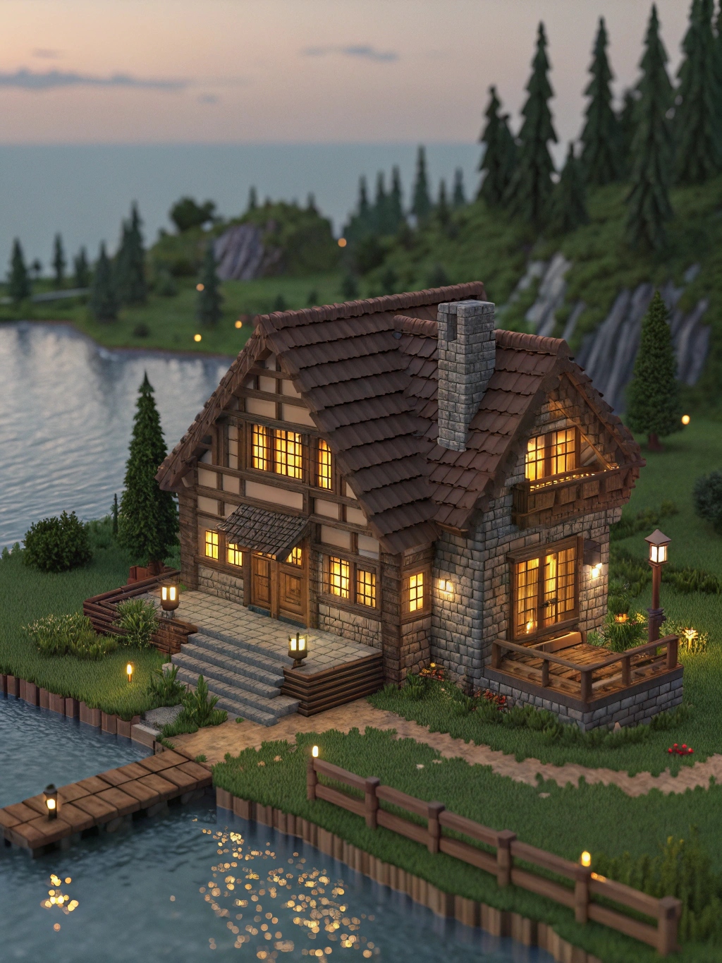 11 Minecraft Lake House Ideas: Lakeside Living
