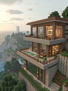 10 Minecraft Cliff House Ideas - Epic Views and Inspiration