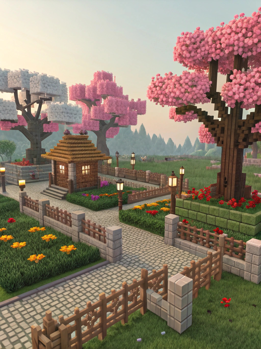 11 Minecraft Garden Designs: Beautiful & Lush Creations