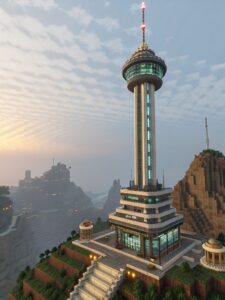 12 Minecraft Tower Designs : Build and Inspire You